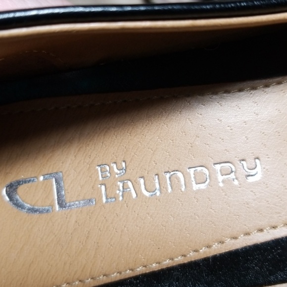 CL by Laundry | Shoes | Cl By Laundry Madeline Black Brass Buckle ...